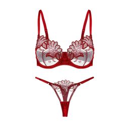 Orchibelle W&auml;sche-Sets Damen Gr&ouml;&szlig;e 90 rot