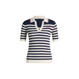 JOOP! Shirt 'Kolo' Damen Gr&ouml;&szlig;e XXS navy / wei&szlig;