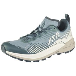 Trailrunningschuh Lowa "AMPLUX 2 WS", Damen, Gr. 39,5, rauchblau, blau, Textil, Schuhe Trailrunningschuh