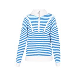MIMO Pullover Damen Gr&ouml;&szlig;e XL hellblau / wei&szlig;