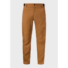 Sch&ouml;ffel Outdoorhose SCH&Ouml;FFEL "Urban Pants Style Oaktree MNS", Herren, Gr. 50, Normalgr&ouml;&szlig;en, braun (4745, braun), Oberstoff: 59% Viskose, 41% Polyester, Hosen Outdoorhose