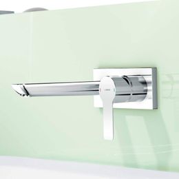 Hansa Ligna Waschtischarmatur, Wandmontage, 44892183,
