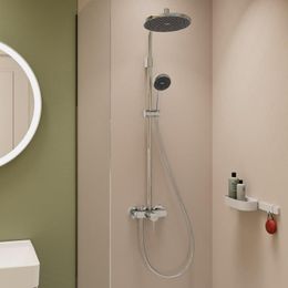 Hansgrohe Activera S Aufputz-Duschsystem, Einhebelmischer, 28875000,