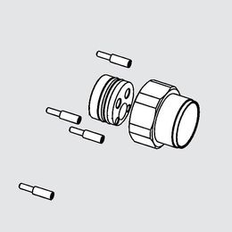 Hansa Verl&auml;ngerungssatz 20 mm Einhand-Batterie, 59913590,