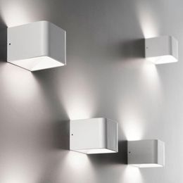 Ailati Lights by Zafferano Cubetto Wandleuchte LED, quadratisch, IP20, LD0050B3,