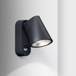 Ip44.de stic Control Wandleuchte, LED mit Bewegungsmelder, 91761-BL,