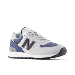 Sneaker New Balance "574", Herren, Gr. 40,5, linen, Leder, Synthetik, Textil, Schuhe Sneaker