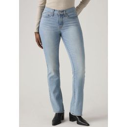 Levi's Bootcut-Jeans LEVI'S "315 Shaping Boot", Damen, Gr. 26, L&auml;nge 30, up and away, Denim/Jeans, Obermaterial: 80% Baumwolle, 19% Polyester, 1% Elasthan, lang, Jeans Bootcut-Jeans