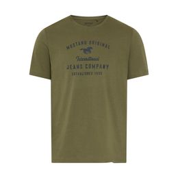 Mustang T-Shirt Herren Gr&ouml;&szlig;e M navy / oliv