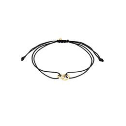 Elli Armband Damen Gr&ouml;&szlig;e 16 gold / schwarz