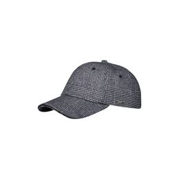 Baseball Cap Lerros "Basecap Wool-Check", Herren, Gr. Normalgr&ouml;&szlig;en, classic navy, 50% Wolle, 50% Polyester, Caps Baseball Cap