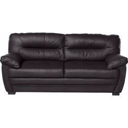 2,5-Sitzer COTTA "Royale", braun (espresso), B:190cm H:86cm T:90cm, NaturLEDER (echtes Rindsleder);Kunstleder SOFTLUX;Luxus-Kunstleder;Luxus-Microfaser (100% Polyester), Sofas, 2 5-Sitzer