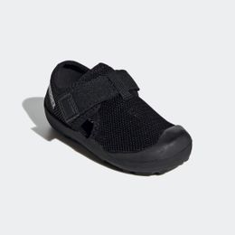 Sandale adidas terrex "CAPTAIN TOEY KIDS", M&auml;dchen, Gr. 25, schwarz-wei&szlig; (core schwarz, core schwarz, ftwr wei&szlig;), Textil, Schuhe Sandale, f&uuml;r Kinder