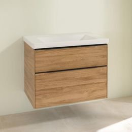 Villeroy & Boch Villeroy & Boch Subway 3.0 Schrank mit Waschtisch, 2 Ausz&uuml;ge, 4A7083RW+C57401RH,