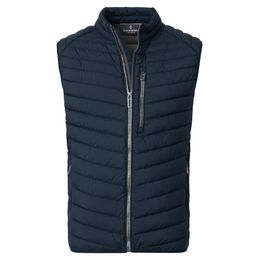 Casamoda Vest 'Basic' male Blue size XXL