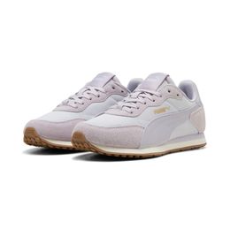 Sneaker Puma "ST MILER ROSE", Damen, Gr. 38,5, lavender pop, silber mist, gum, Leder, mehrfarbig, Schuhe Sneaker, Obermaterial aus Leder, Innenmaterial aus Textil, Topseller