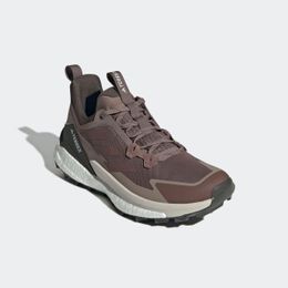 Wanderschuh adidas terrex "FREE HIKER 2.0 LOW", Damen, Gr. 37, trabrn, earstr, chabrn, Synthetik, Textil, Schuhe Wanderschuh