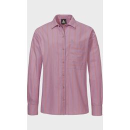 Sch&ouml;ffel Outdoorbluse SCH&Ouml;FFEL "Blouse Style Chanduy WMN", Damen, Gr. 44, 3105, rosa, Oberstoff: 80% Baumwolle, 20% Lyocell, bequem, V-Ausschnitt, Blusen Outdoorbluse