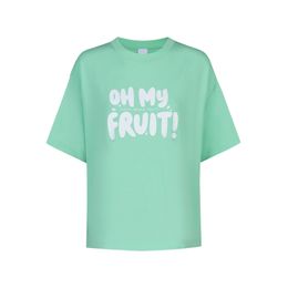 Mey Schlafshirt 'Solid Love' Damen Gr&ouml;&szlig;e XXL mint / wei&szlig;