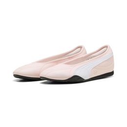 Sneaker Puma "CATCH SOLEIL BALLERINA", Damen, Gr. 36, jasmine flower, Puma wei&szlig;, Synthetik, Schuhe Sneaker, mit Schn&uuml;rung, leicht profilierte Gummi-Laufsohle, aus Synthetik