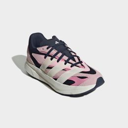 Sneaker adidas Sportswear "LIGHTBLAZE KIDS", Damen, Gr. 36, collegiate navy, sanftes wei&szlig;, bliss pink, Leder, Textil, Schuhe Sneaker, f&uuml;r Kinder & Jugendliche