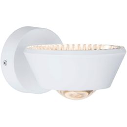 Paulmann LED Wandleuchte "Sabik", wei&szlig;, 1, H: 8cm, 1 Stk., Leuchten, Sabik IP44 9 / 1x4W, LED-Modul, LED Wandleuchte