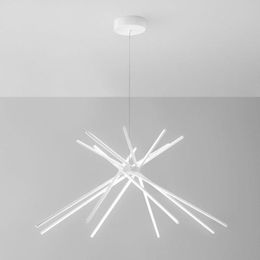 Luce Ambiente Design SHANGHAI Pendelleuchte 8-flammig, LED, LED-SHANGHAI-S8 BCO,