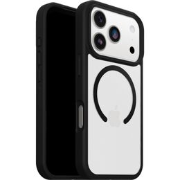 Otterbox Handyh&uuml;lle "React Series MagSafe Compatible f&uuml;r Apple iPhone 17 Pro", schwarz crystal, Apple iPhone 17 Pro, H&uuml;llen, Backcover, Schutzh&uuml;lle, Handyschutzh&uuml;lle, Case, Schutzcase, sto&szlig;fest, Handyh&uuml;lle