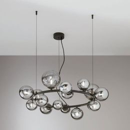 Luce Ambiente Design HONEY Pendelleuchte 16-flammig, G9, I-HONEY-S16-NER,