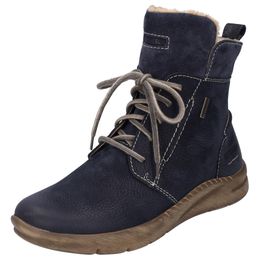 Josef Seibel Lace-Up Ankle Boots 'Cony' female Blue size 41