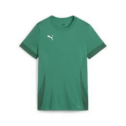 Trainingstop Puma "TEAMGOAL MATCHDAY JERSEY WMNS", Damen, Gr. XS, gr&uuml;n (sport gr&uuml;n, Puma wei&szlig;, power gr&uuml;n), Interlock, Obermaterial: 100% Polyester, unifarben, regular fit normal, Rundhals, Tops Trainingstop, sportlicher Stil, f&uuml;r Fu&szlig;ball, Kurzarmdesign, Rundhalsausschnitt