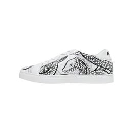 DOGO Sneaker low 'The Power of the Dragon' Damen Gr&ouml;&szlig;e 45 wei&szlig;