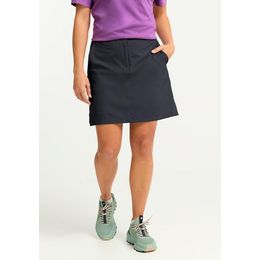 Skort Jack Wolfskin "WAIMEA SKORT W", Damen, Gr. 46, schwarz navy, Obermaterial: 100% Polyester, R&ouml;cke Skort