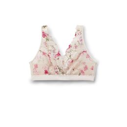 Intimissimi BH 'Pretty Flowers' Damen Gr&ouml;&szlig;e 80 gr&uuml;n / pink / naturwei&szlig;