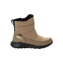 Winterboots Jack Wolfskin "DROMOVENTURE TEXAPORE BOOT W", Damen, Gr. UK 4,5 - EU 37,5, Normalschaft, braun (chestnut), Obermaterial: Synthetik. Obermaterial 2: Textilmaterial. Futter: Polyester, Schuhe Winterboots