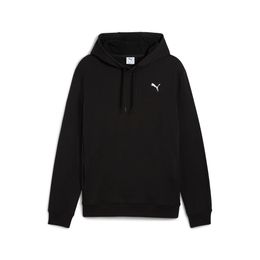 Kapuzensweatshirt Puma "M TAD ESSENTIALS FRENCH TERRY HOODIE", Herren, Gr. M, schwarz (Puma schwarz), Sweatware, Obermaterial: 70% Baumwolle, 30% Polyester, regular fit normal, Rundhals, angesetztes B&uuml;ndchen, Sweatshirts Kapuzensweatshirt, Regular Fit, f&uuml;r Fitness und sportliche Aktivit&auml;ten, atmungsaktiv