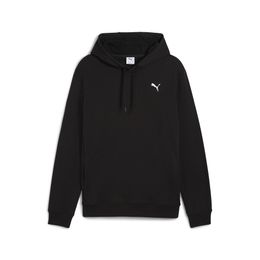 Kapuzensweatshirt Puma "M TAD ESSENTIALS FRENCH TERRY HOODIE", Herren, Gr. S, schwarz (Puma schwarz), Sweatware, Obermaterial: 70% Baumwolle, 30% Polyester, regular fit normal, Rundhals, angesetztes B&uuml;ndchen, Sweatshirts Kapuzensweatshirt, Regular Fit, f&uuml;r Fitness und sportliche Aktivit&auml;ten, atmungsaktiv