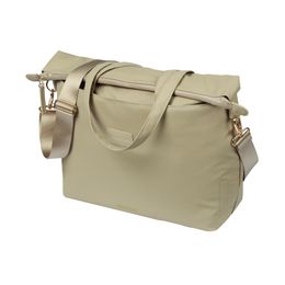 Gep&auml;cktr&auml;gertasche Basil "Schultertasche Manhatten, taupe" Gr. 1, grau, Taschen, Herren, 1, Obermaterial: 100% Polyester PES., Gep&auml;cktr&auml;gertasche