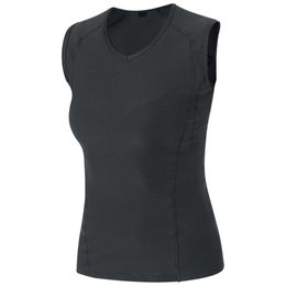 Gore Baselayer Sleeveless Shirt Bekleidung Damen schwarz XS