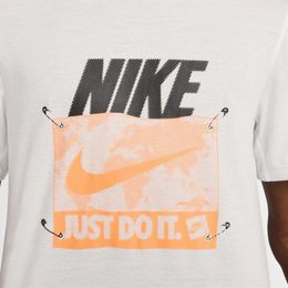 Nike Dri-Fit Run Energy SS Top Bekleidung Herren wei&szlig; M