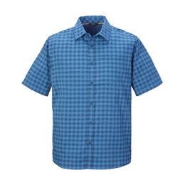 Funktionshemd Killtec "KOS 368 MN WVN SHRT", Herren, Gr. L, Normalgr&ouml;&szlig;en, dunkelblau, Obermaterial: 100% Polyester, Hemden Funktionshemd, Atmungsaktiv, schnelltrocknend, wasserabweisend