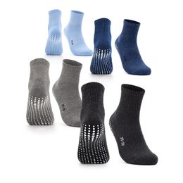 Occulto Sportsocken 'Stopper Madeleine' Damen Gr&ouml;&szlig;e 39/42 navy / hellblau / graumeliert / schwarz