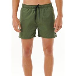 Shorts Rip Curl "OFFSET VOLLEY", Herren, Gr. S, N-Gr, gr&uuml;n (schwarz olive), Obermaterial: 100% Polyester, Hosen Shorts