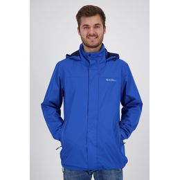Outdoorjacke DEPROC Active "PORT NEIL Men", Herren, Gr. L, blau (navy), 100% Polyester, mit innenliegendem Gummizug, Jacken Outdoorjacke