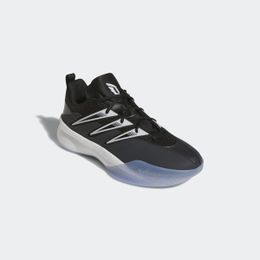 Basketballschuh adidas Performance "DAME CERTIFIED 3", Damen, Gr. 40, schwarz (core schwarz, clear grau, carbon), Synthetik, Textil, Schuhe Basketballschuh