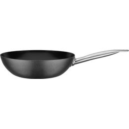 Wok GSW "Avanti", grau (schwarz, edelstahlfarben), &Oslash;:28cm, Pfannen, Wok, Induktion, &Oslash; 28 cm