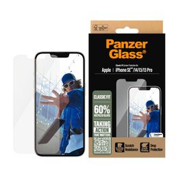 CARE BY PANZERGLASS Displayschutzglas "Classic Fit Screen Protection", transparent, B:11cm H:2cm T:19,5mm, Displayfolien, Displayschutzfolie, Schutzfolie, Bildschirmschutz, kratz- & sto&szlig;fest, Displayschutzglas