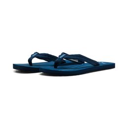 Zehentrenner Puma "EPIC FLIP V3", Damen, Gr. 47, blau (persian blau, team light blau), Textil, bedruckt, Schuhe Zehentrenner, mit bedruckter Optik, mit weichem Textilband, mit EVA-Fu&szlig;bett, Topseller