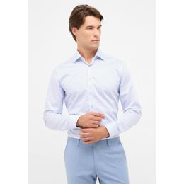 Langarmhemd Eterna "SLIM FIT", Damen, Gr. 40, Normalgr&ouml;&szlig;en, hellblau, Satin, 100% Baumwolle, schmal, Manschette, Hemden Langarmhemd, NON IRON (b&uuml;gelfrei)