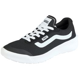 Sneaker Vans "Range BRZ", Damen, Gr. 38,5, schwarz, wei&szlig;, Textil, Schuhe Sneaker